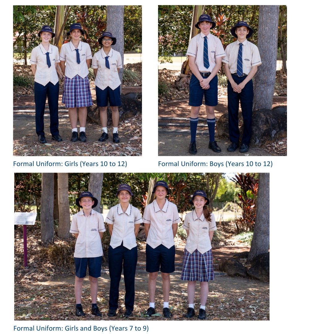 Uniform and Grooming | St Stephen's Catholic College, Mareeba
